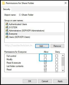 How to share a folder in Windows 7/8/10/11 - SAS Techvision