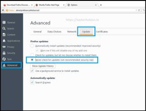 Mozilla Firefox Browser & Java Version for EPFO Unified Portal - SAS ...