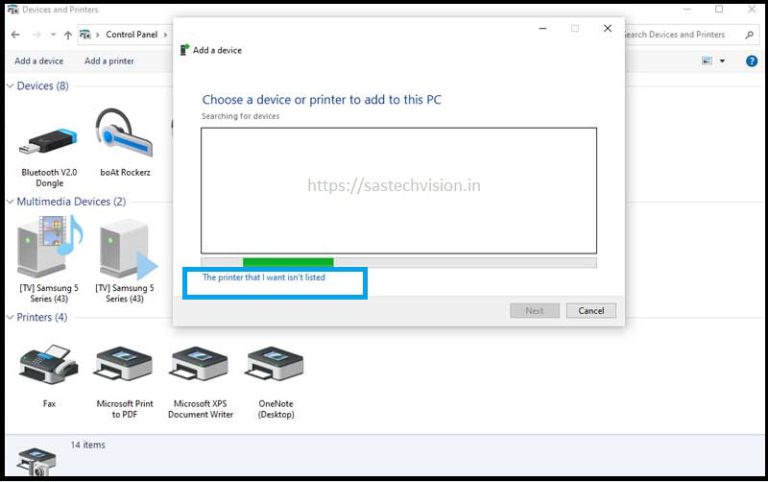 How to fix error 0x00000bc4, No printers were found in Windows 11 - SAS ...